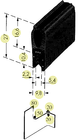 Kantenschutz und Dichtungsprofile -4- alle Größen und Sorten vom ...